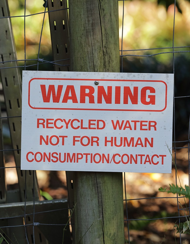 Residential recycled water